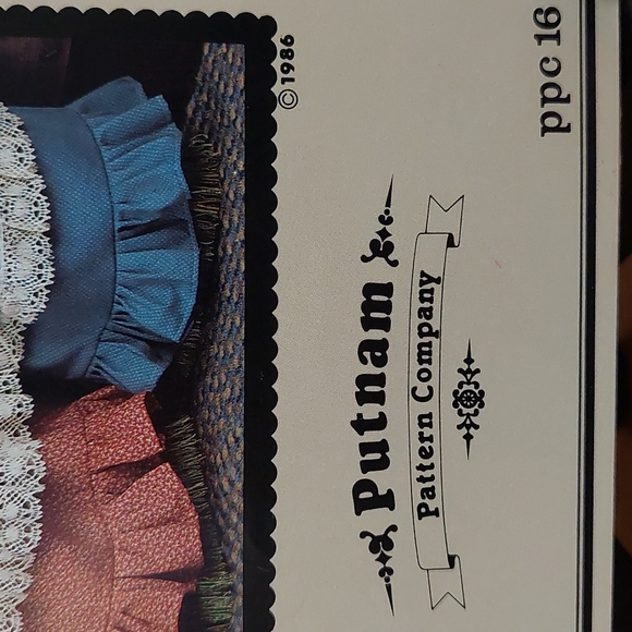 Other | Vintage Putnam Pattern Company Agnes And Amanda Broom Covers ...